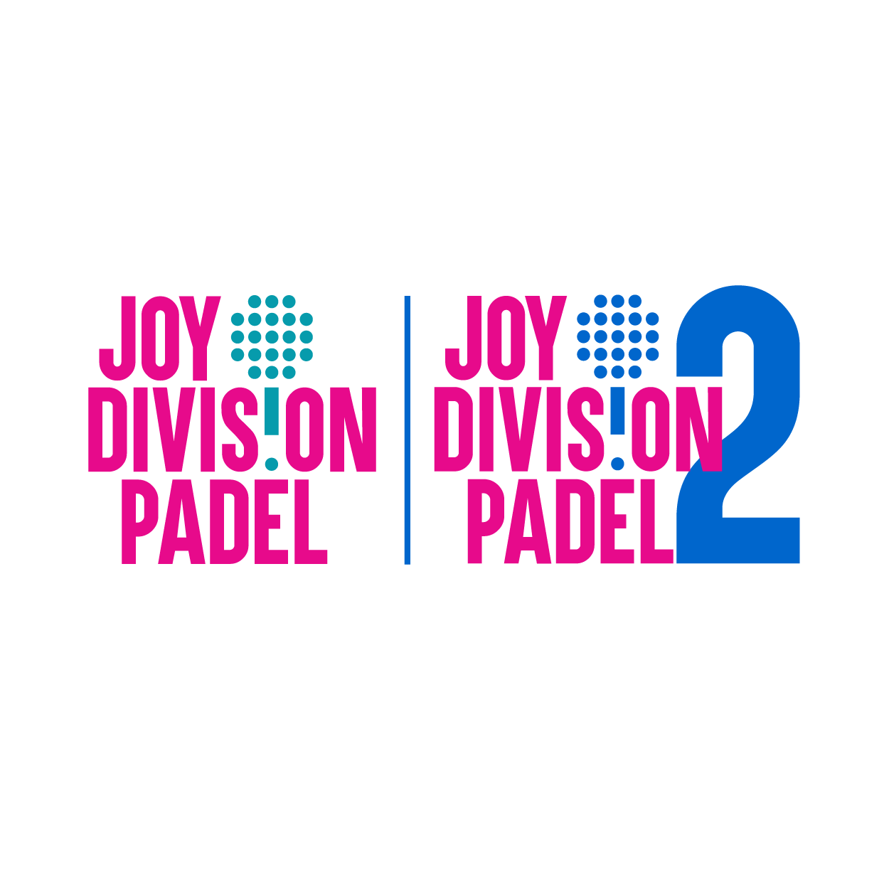 Joy Division Padel | 2 Clubs in PJ – Purple & Olympia Blue Super ...